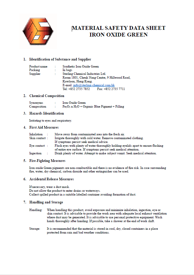 Sterling Chemical Industries Ltd.